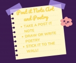 06/26/2023 | YA Post It Note Art and Poetry | Parker Memorial Library