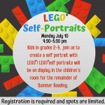 07/10/2023 | LEGO® Self Portraits | Parker Memorial Library