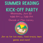 06/22/2022 | Summer Reading Kickoff Party | Parker Memorial Library