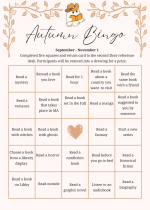 09/09/2024 | Teen and Tween Bingo Card | Parker Memorial Library