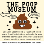 12/03/2024 | The Poop Museum | Parker Memorial Library