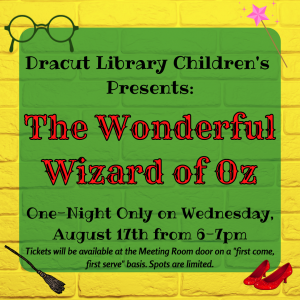 08/17/2022 | Reader's Theatre Performance | Parker Memorial Library
