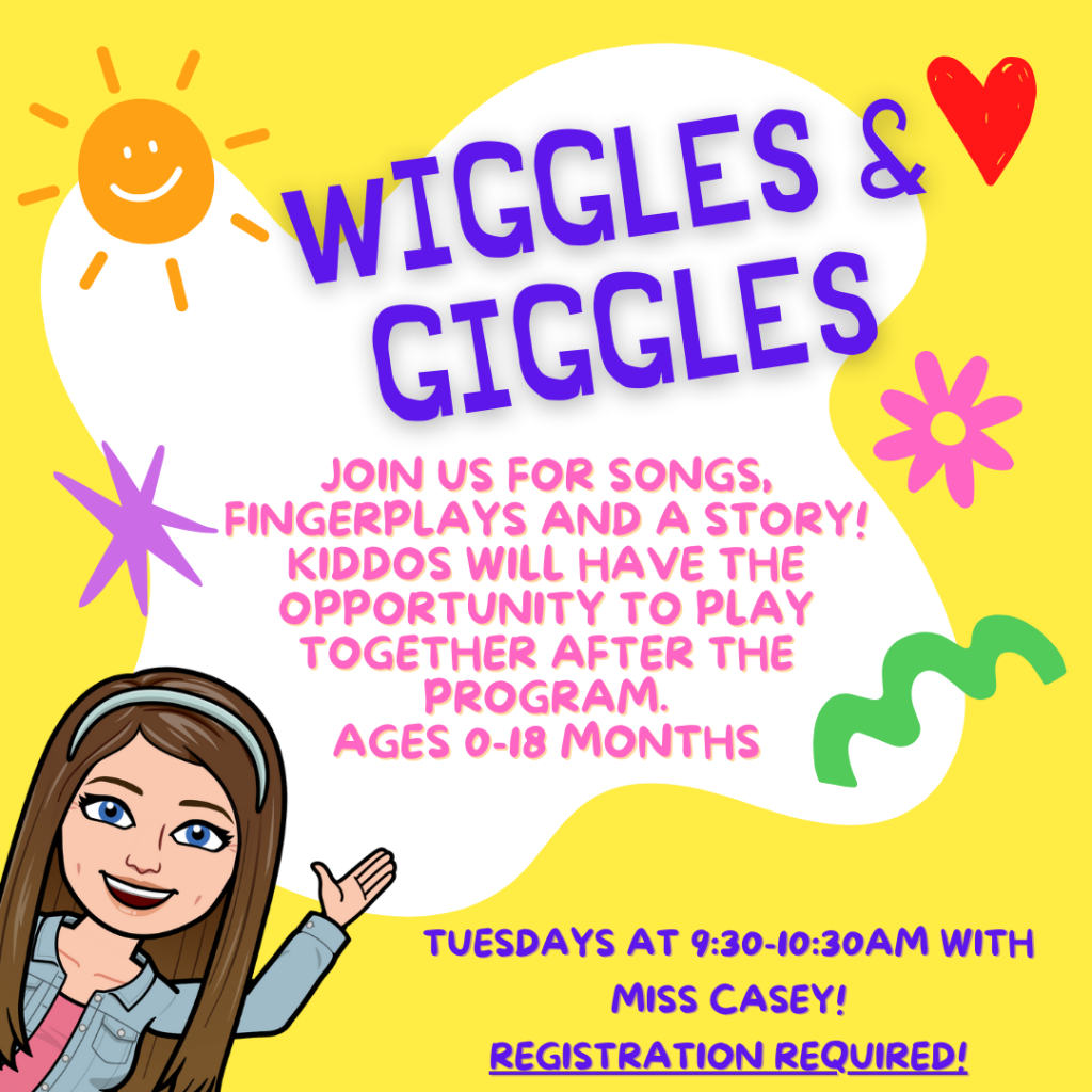 08/13/2024 | Wiggles & Giggles | Parker Memorial Library