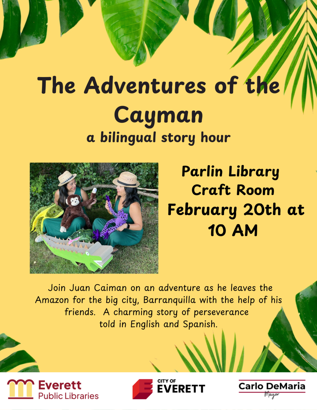 02/20/2025 | UPDATED - Story Time Special Programming: The Cayman ...