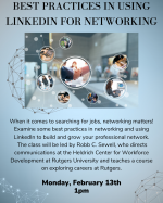 02/13/2023 | Best Practices In Using LinkedIn For Networking | Fort Lee ...