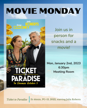 01/02/2023 | Movie Monday | Fort Lee Public Library