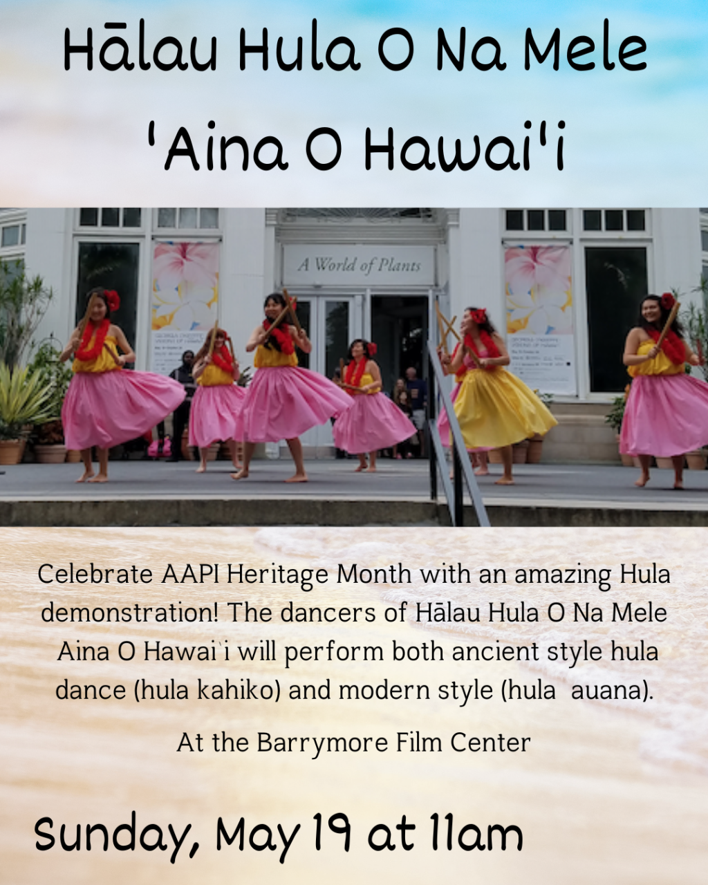 05/19/2024 | Hālau Hula O Na Mele 'Aina O Hawai'i | Fort Lee Public Library