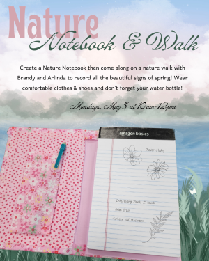 05/05/2025 | Nature Notebook & Walk | Fort Lee Public Library