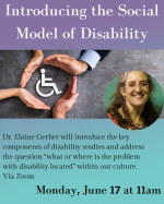06/17/2024 | Introducing the Social Model of Disability | Fort Lee ...