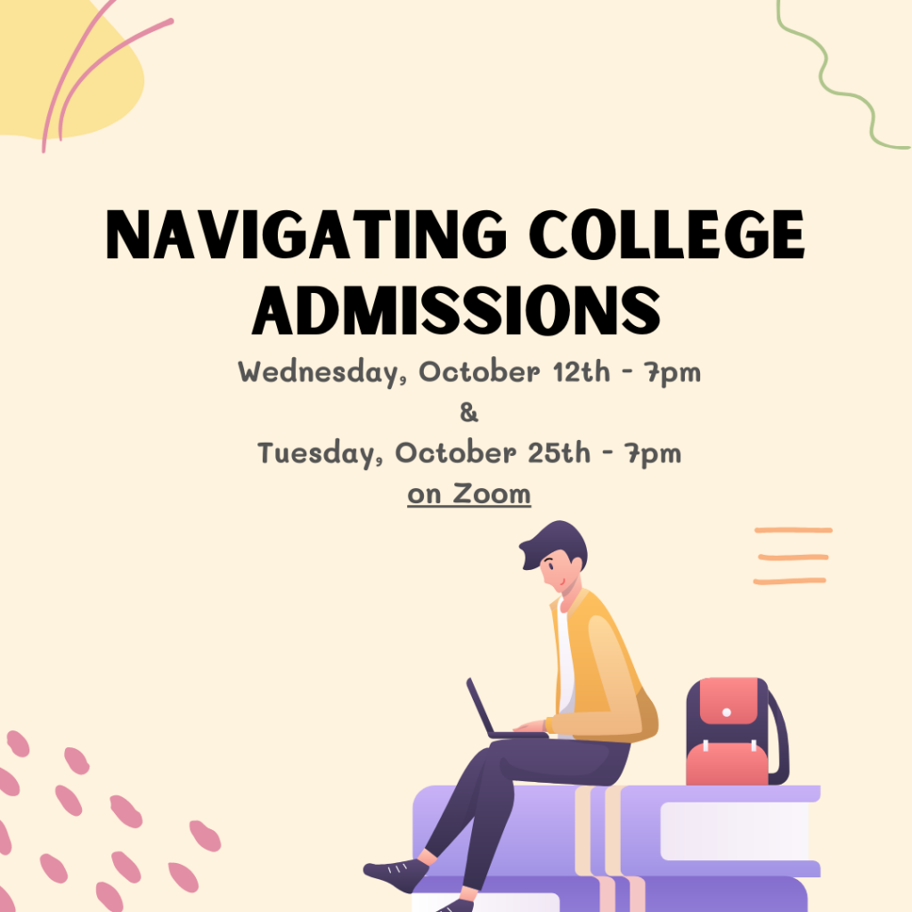 10/25/2022 | Navigating College Admissions | Goodnow Library