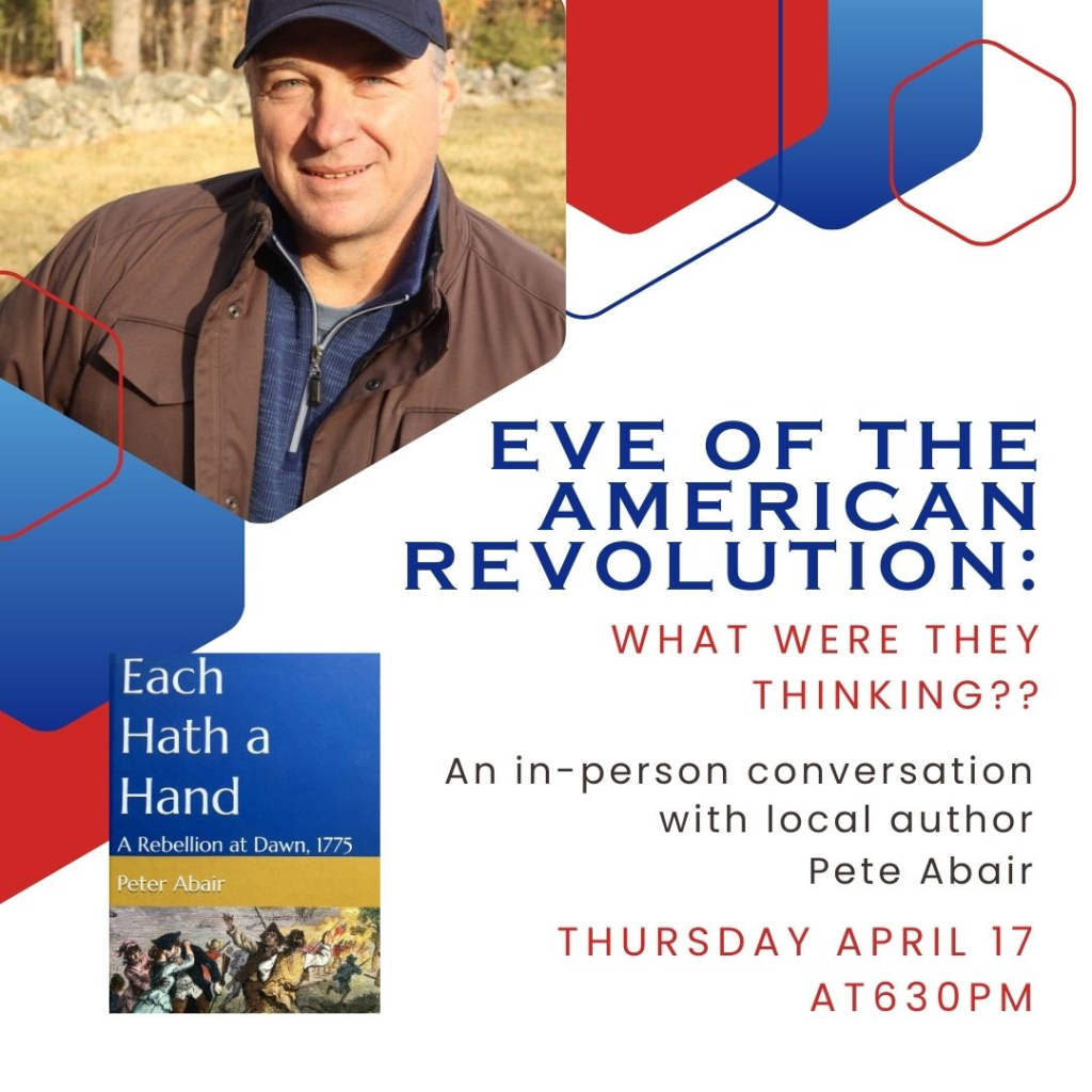 04/17/2025 | "Patriot's Week" - Eve of the American Revolution, April ...