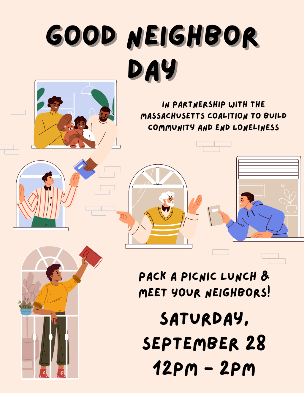 09/28/2024 | Good Neighbor Day | Goodnow Library