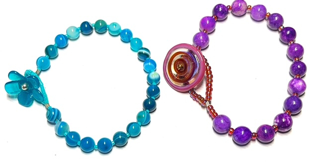 06/18/2025 | Just Bead It! Gemstone Button Bracelet | Goodnow Library
