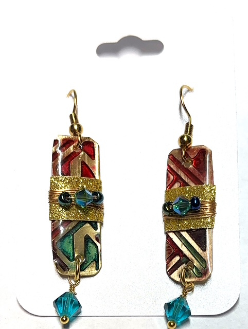 05/21/2025 | Just Bead It! Multi-media earrings | Goodnow Library