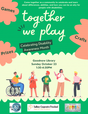 10/23/2022 | Together We Play - Celebrating Disability Awareness Month ...