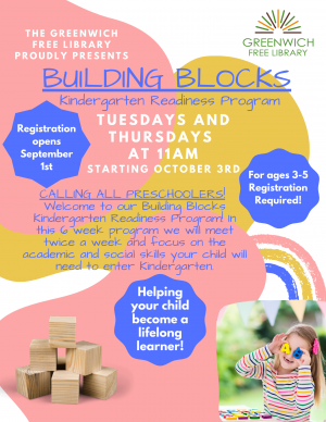 11/28/2023 | Building Blocks Kindergarten Readiness Program | Greenwich ...