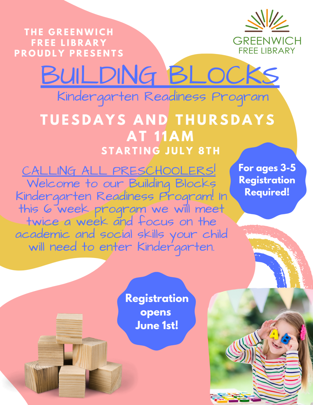 Tuesday, July 8, 2025 | Building Blocks Kindergarten Readiness ...