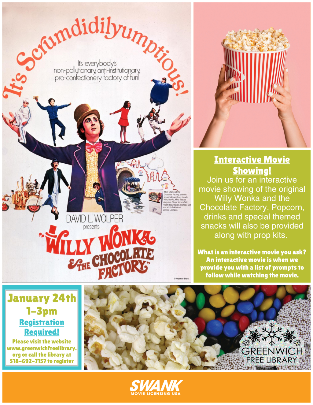 01/24/2026 | Interactive Movie Showing: Willy Wonka and the Chocolate ...