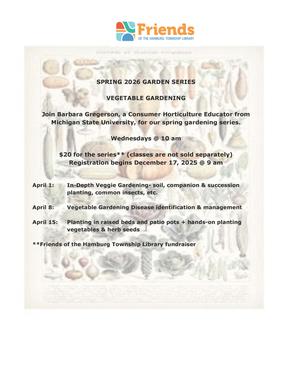April 2026 Events | Hamburg Township Library