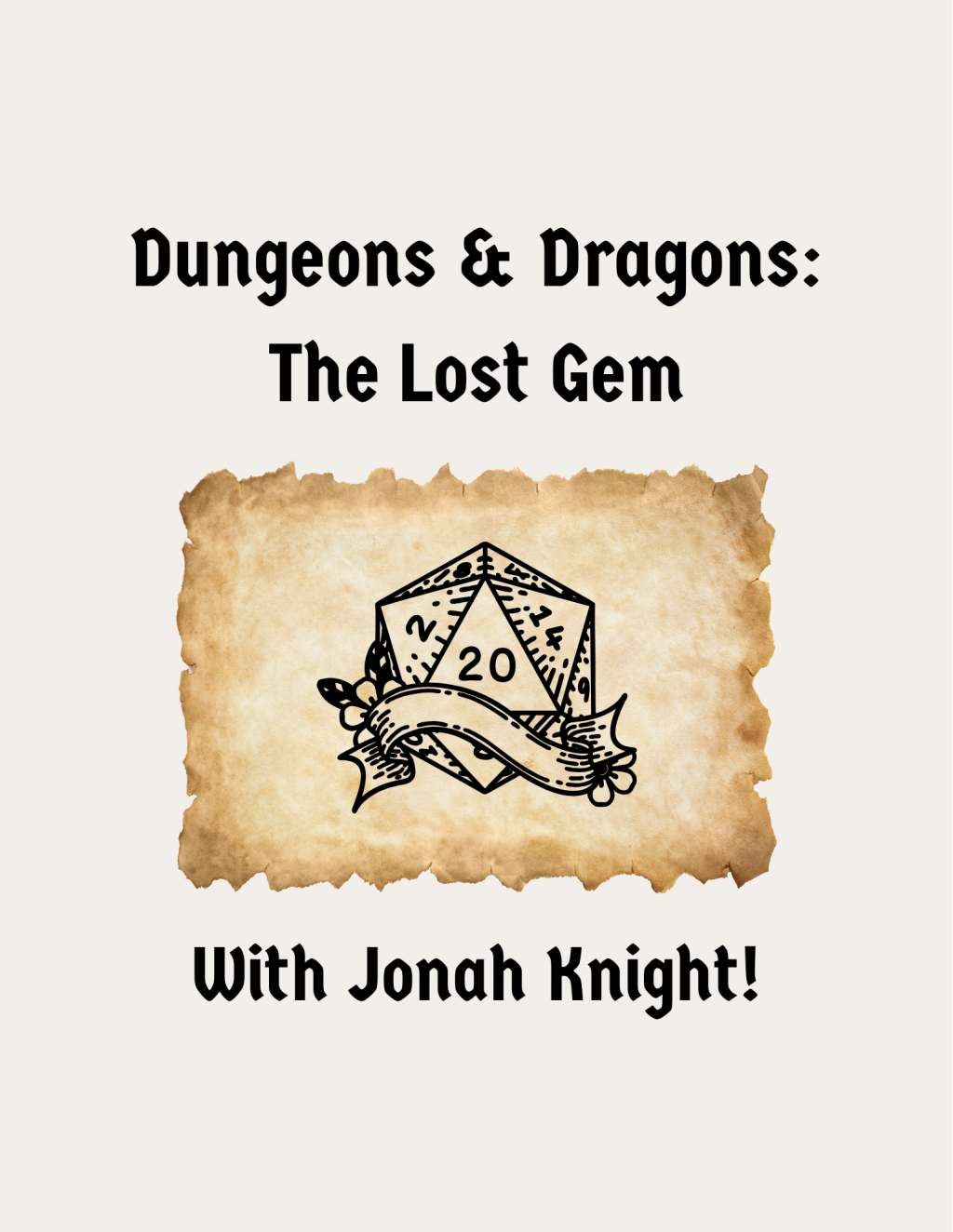 Tuesday, July 21, 2026 | Dungeons & Dragons: The Lost Gem (Ages 8 ...
