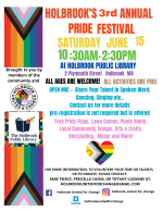 06/15/2024 | PrideFest 2024 | Holbrook Public Library