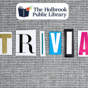 April 2025 Events | Holbrook Public Library