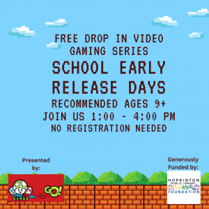 10/20/2023 | Open Video Game Play by One Up Games | Hopkinton Public ...