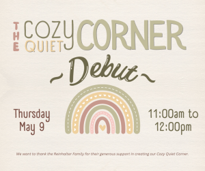05/09/2024 | The Cozy Quiet Corner Debut | Hamilton-Wenham Public Library