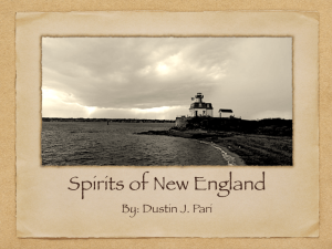 10/22/2024 | Spirits of New England with Dustin Pari | Kimball Library