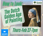 02/27/2025 | How to Look: Dutch Art-Zoom | Kinnelon Public Library