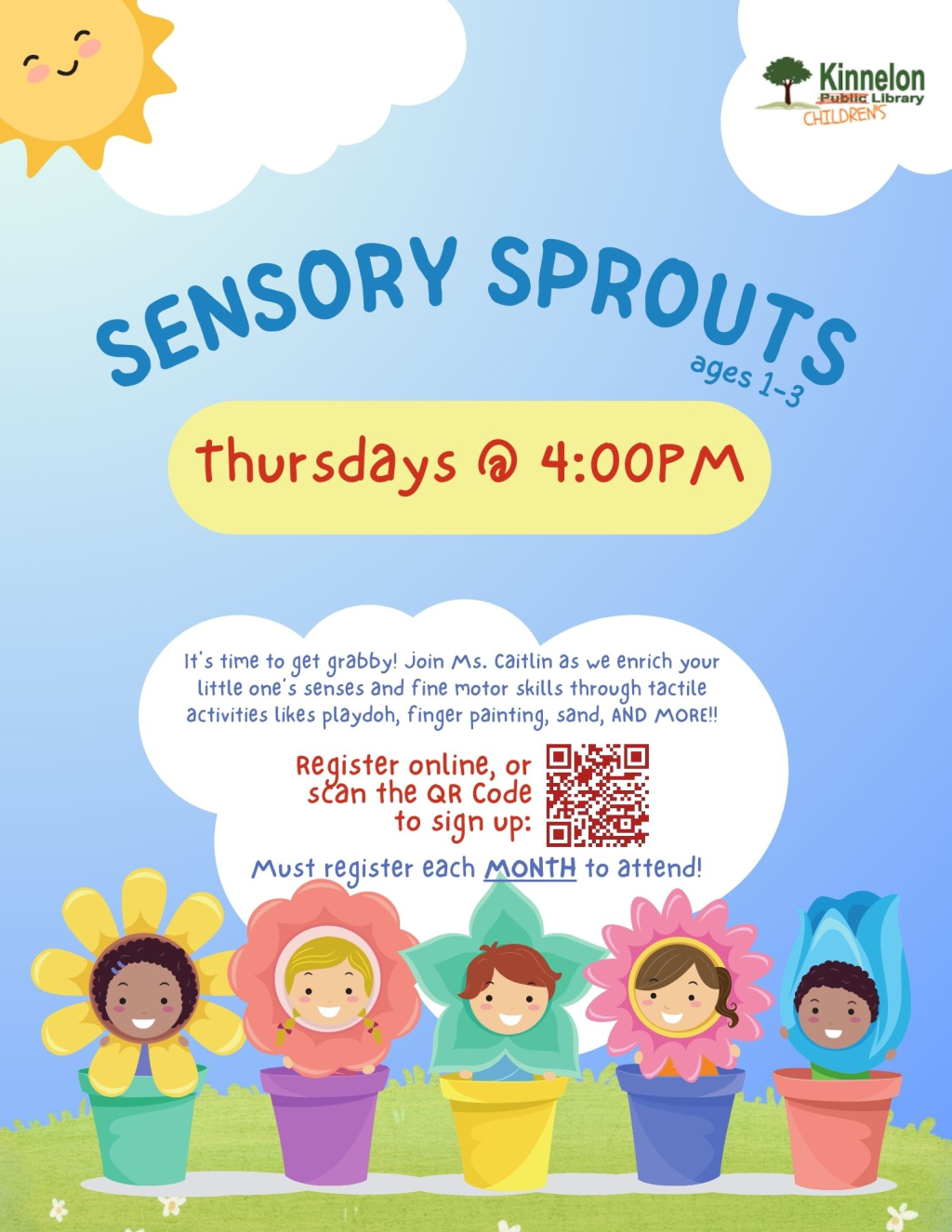 05/08/2025 | Sensory Sprouts: RM 4 | Kinnelon Public Library