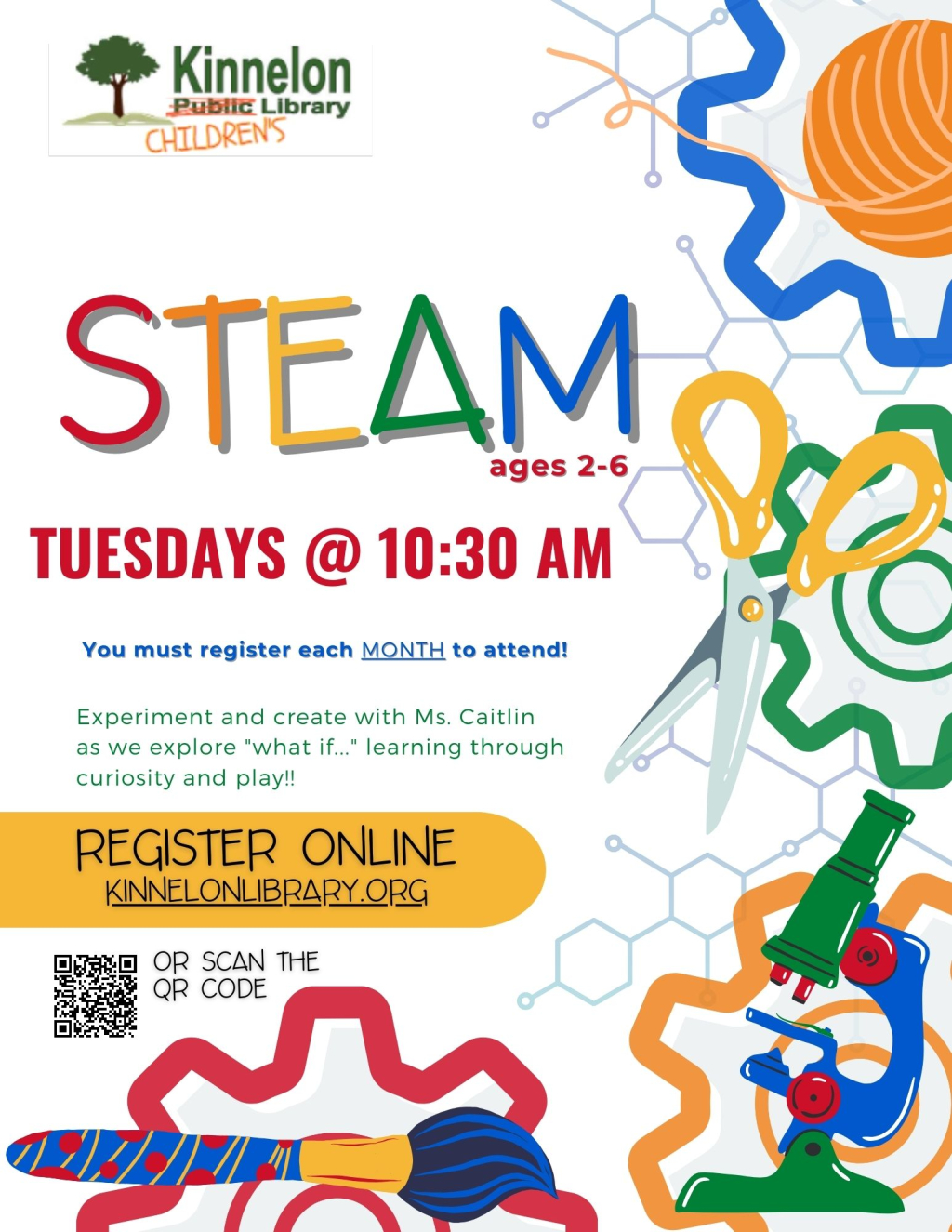 Tuesday, July 2, 2024 | Adventures in STEAM - RM 4 | Kinnelon Public ...