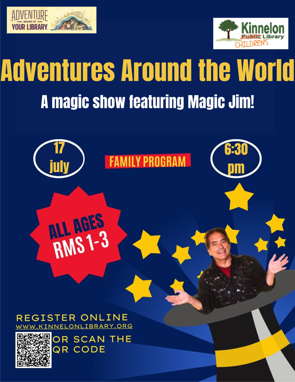 07/17/2024 | Adventures Around the World with Magic Jim- RMS 1-3 ...