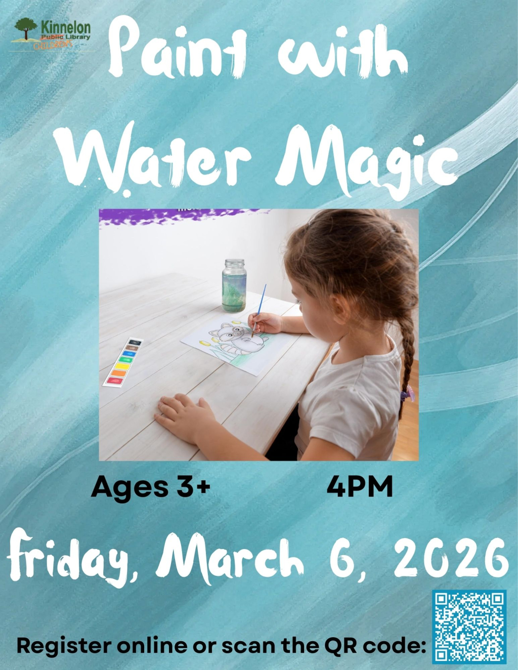 03/06/2026 | Paint with Water Magic: RMS 1 & 2 | Kinnelon Public Library