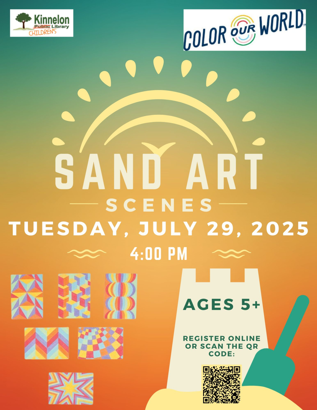 Tuesday, July 29, 2025 | Color Our World with Sand Art Scenes: RM 4 ...