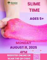 08/11/2025 | Slime Time: RM 4 | Kinnelon Public Library