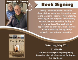 05/17/2025 | Book Signing by Author Russell E. Cleary | Lawrence Library