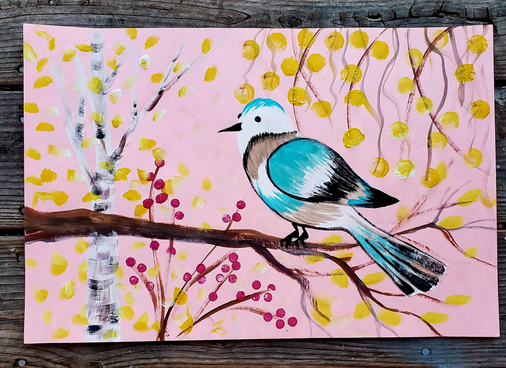 07/17/2024 | Bird in a Garden Painting with Art Educator Simone Germain ...