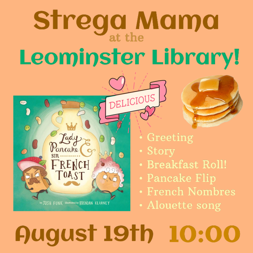 08/19/2024 | Strega Mama: Lady Pancake & Sir French Toast: Kate & Bill ...