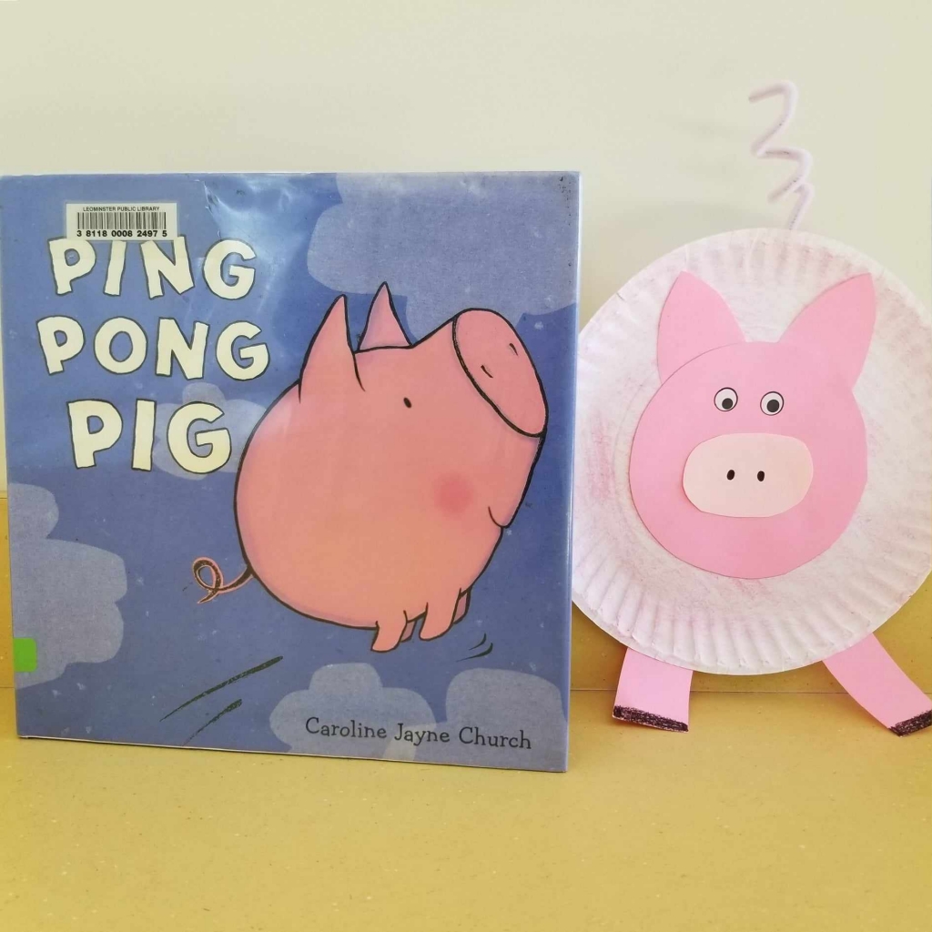 01/11/2024 | Ping Pong Pig Story and Craft! | Leominster Public Library