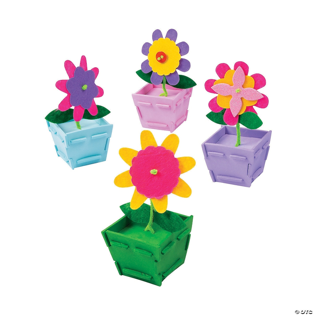 03/15/2021 | Craft Kits to Go: Spring Flower Pot Craft Kit ...