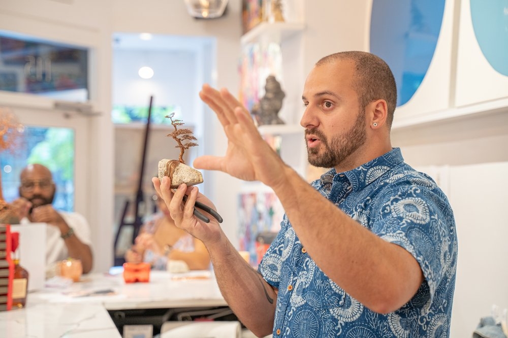 05/06/2023 | Wire Tree Art Class by Ryan | Reuben Hoar Library