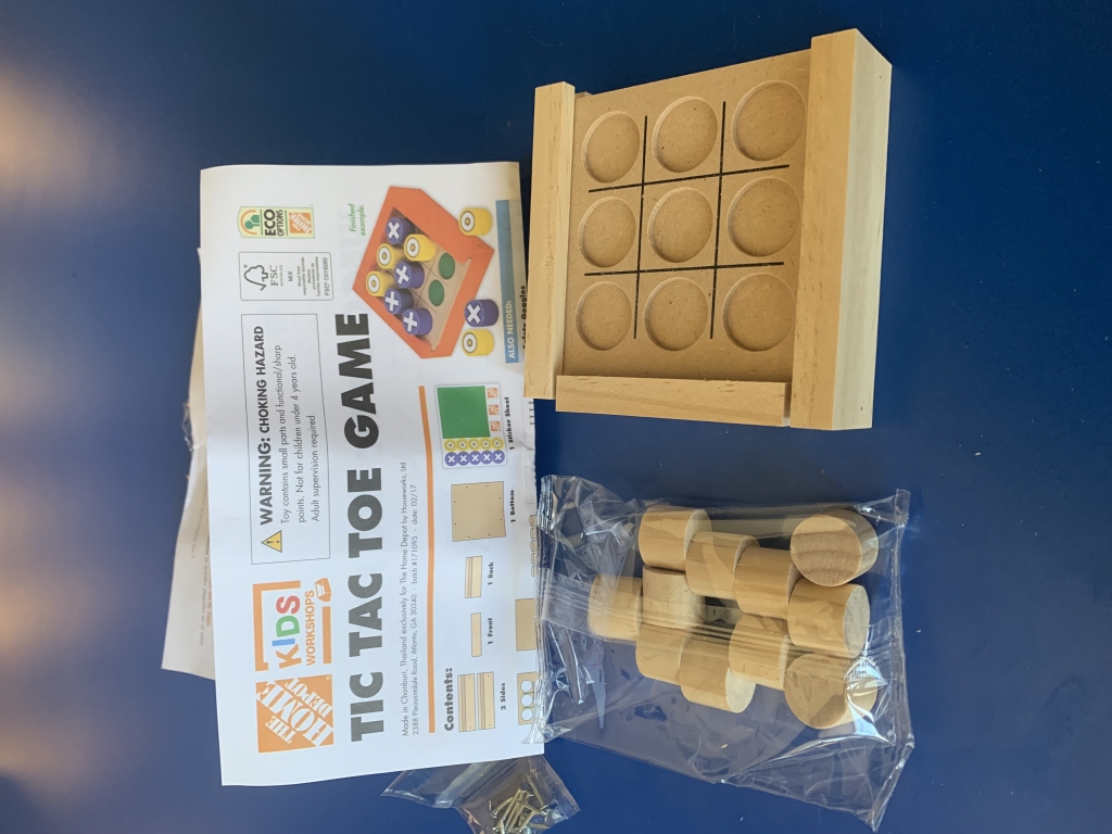 04/19/2022 | Make It! Tic Tac Toe Game | Lunenburg Public Library