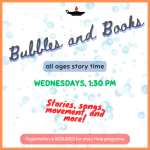 Wednesday, May 14, 2025 | Bubbles and Books (ages 0-5) | Melrose Public ...