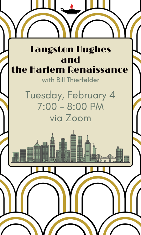 02/04/2025 | VIRTUAL: Langston Hughes and the Harlem Renaissance with ...