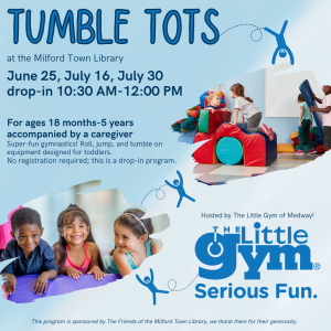 07/30/2025 | Tumble Tots | Milford Town Library