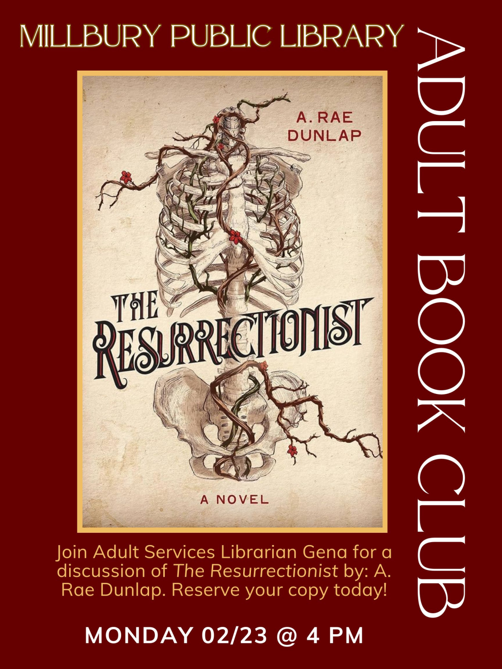 February 2026 Events | Millbury Public Library