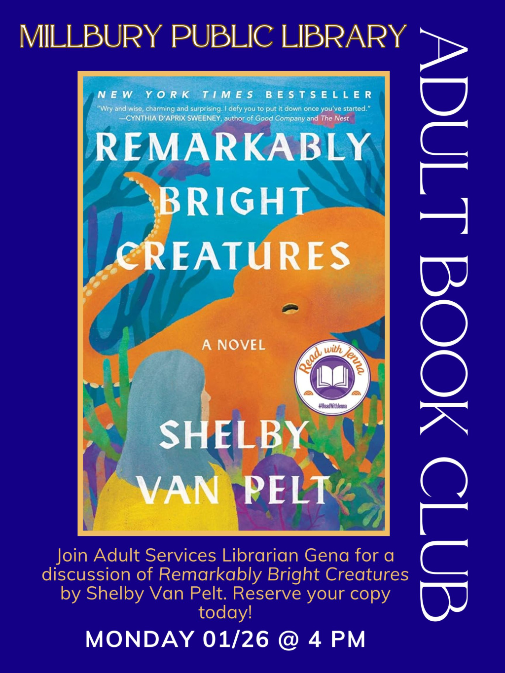 January 2026 Events | Millbury Public Library