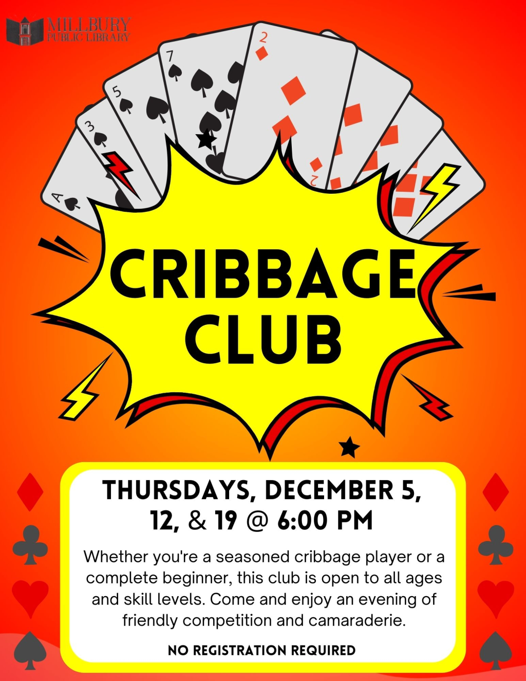 December 2024 Events | Millbury Public Library