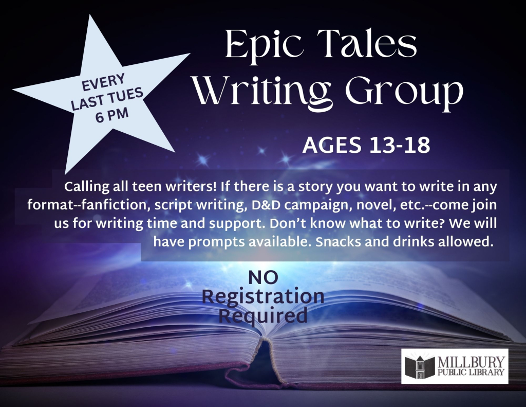 April 2025 Events | Millbury Public Library